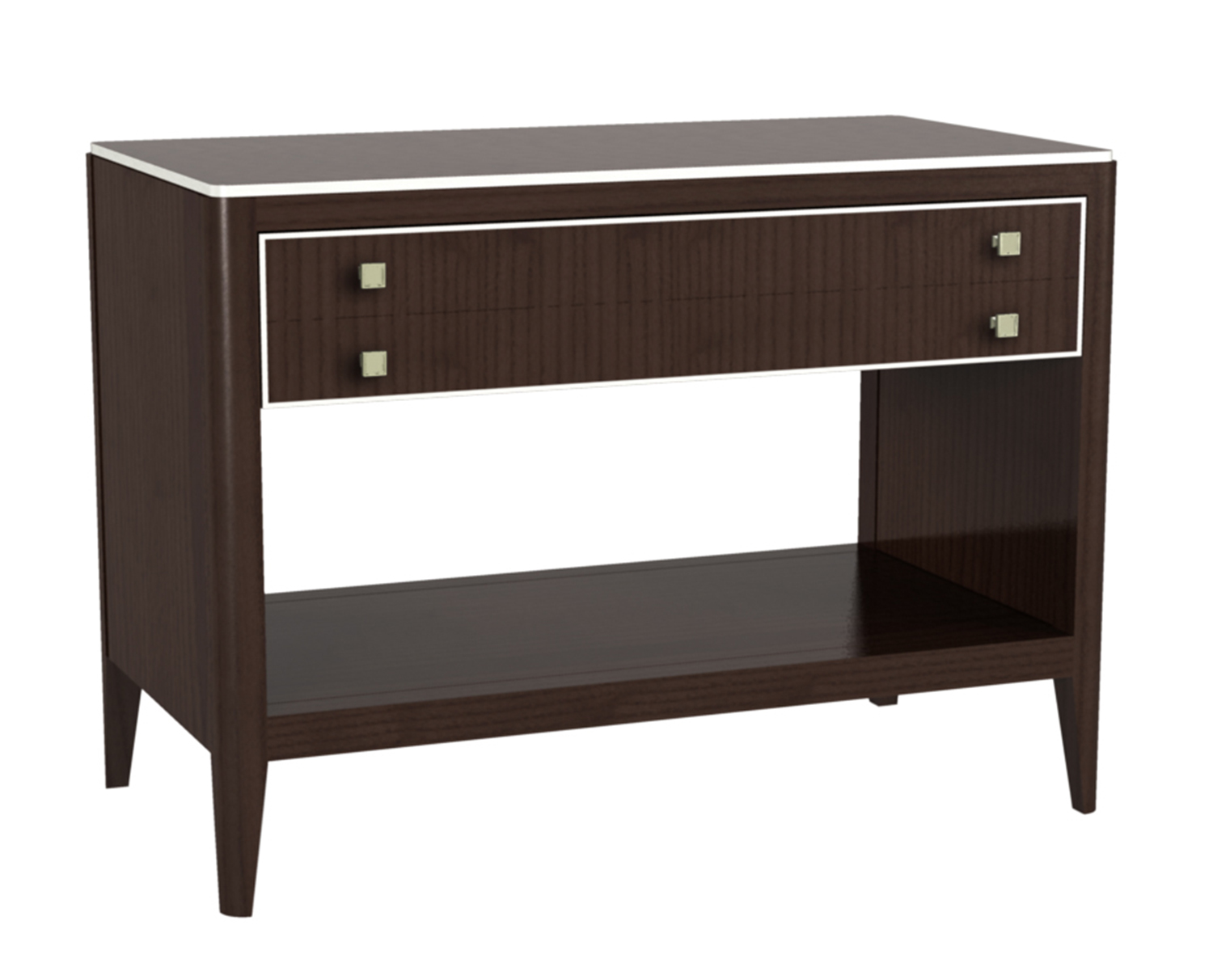 Chamberlain Side Table Wood Top